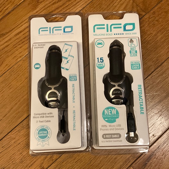 FIFO | Cell Phones & Accessories | Fifo Charger Set Of 2 | Poshmark